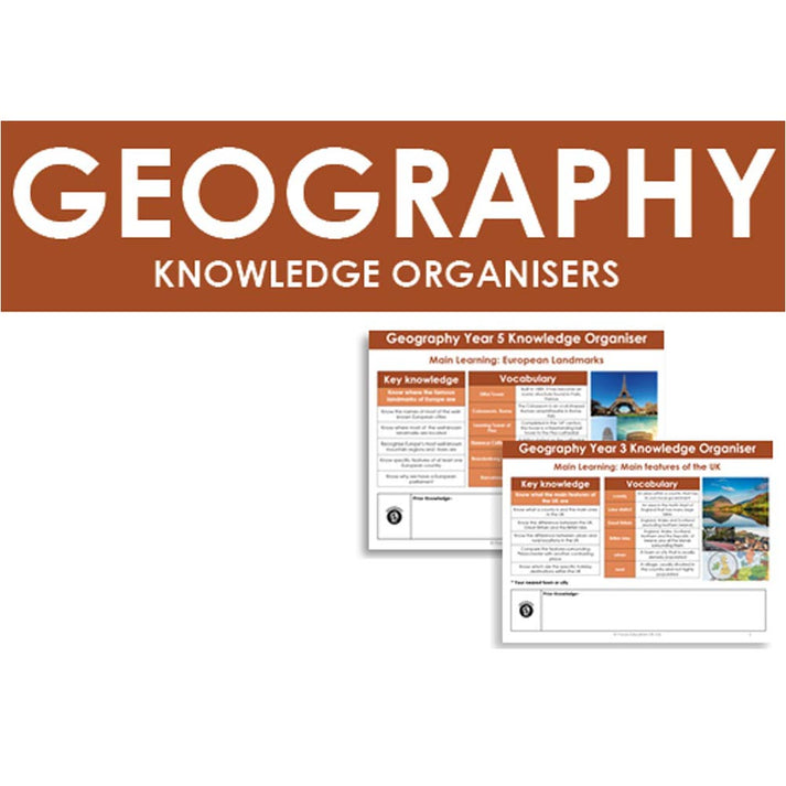 Geography Knowledge Organisers – Focus Education