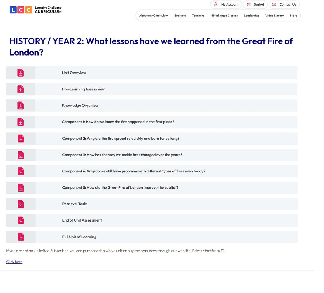 Learning Challenge CURRICULUM (LCC) – Focus Education