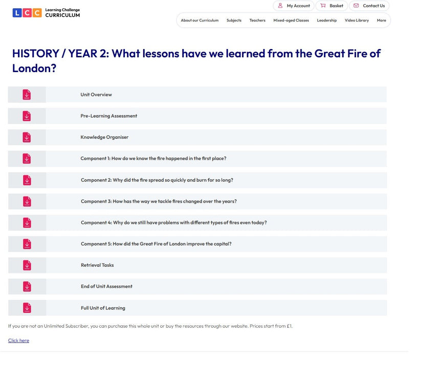 Learning Challenge CURRICULUM (LCC) – Focus Education